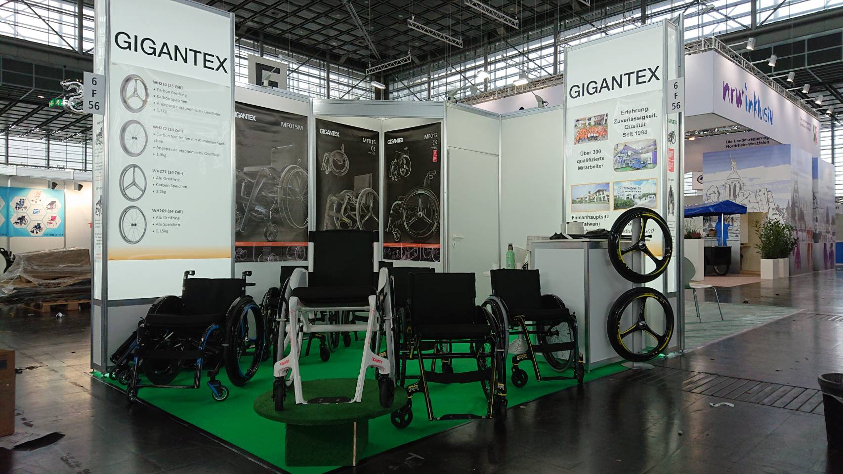 GIGANTEX at the Rehacare Exhibition 2019 Düsseldorf - GIGANTEX GERMANY